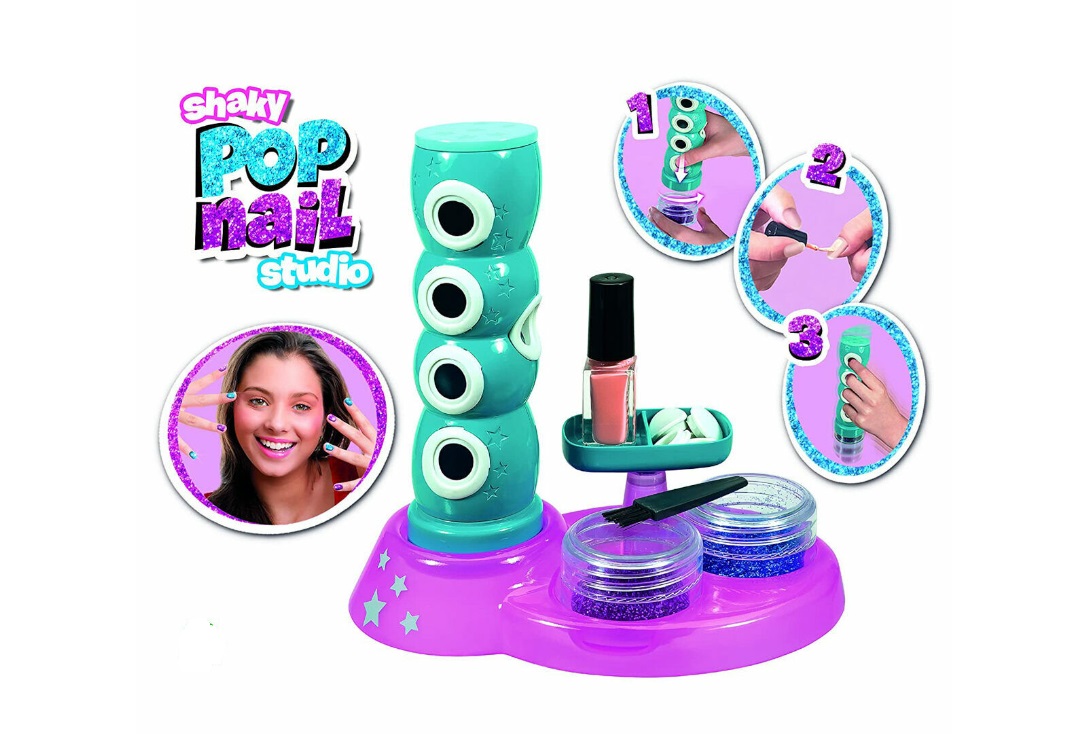 Shaky Pop Nail Studio Fun Creative Nail Activity Set | King's Paper and ...