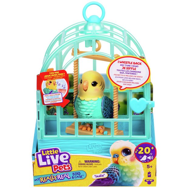Little Live Pets My Really Real Bird & Cage - Indie | King's Paper and ...